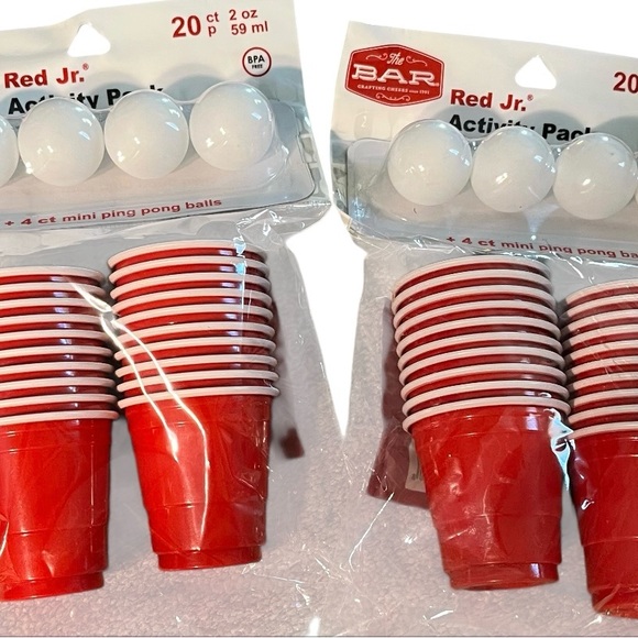 The Bar Red Jr. | Other | Bar Red Jr Activity Beer Pong Pack With Cups ...